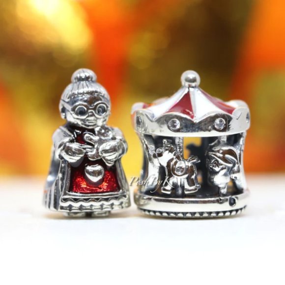 Pandora | Jewelry | Pandora Mrs Santa Claus And Christmas Carousel ...